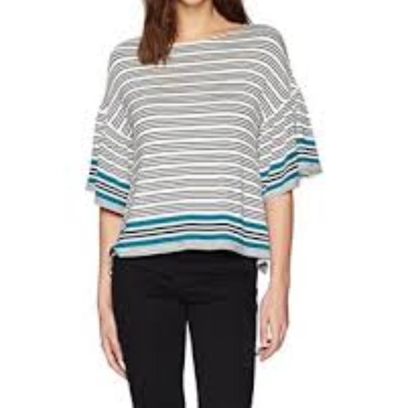 Max Studio | Tops | Max Studio Womens Short And Flair Sleeve Top | Poshmark